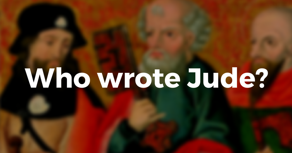 Who wrote Jude? | Zondervan Academic